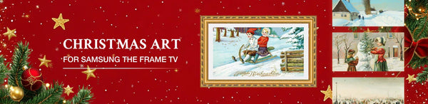 Christmas Art for Samsung The Frame TV | Deco TV Frames