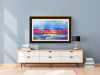Gold & Black Frame for Samsung The Frame TV | Deco TV Frames