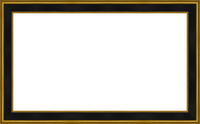 Gold & Black Frame for Samsung The Frame TV | Deco TV Frames