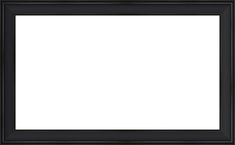 Black Frame for Samsung The Frame TV | Deco TV Frames