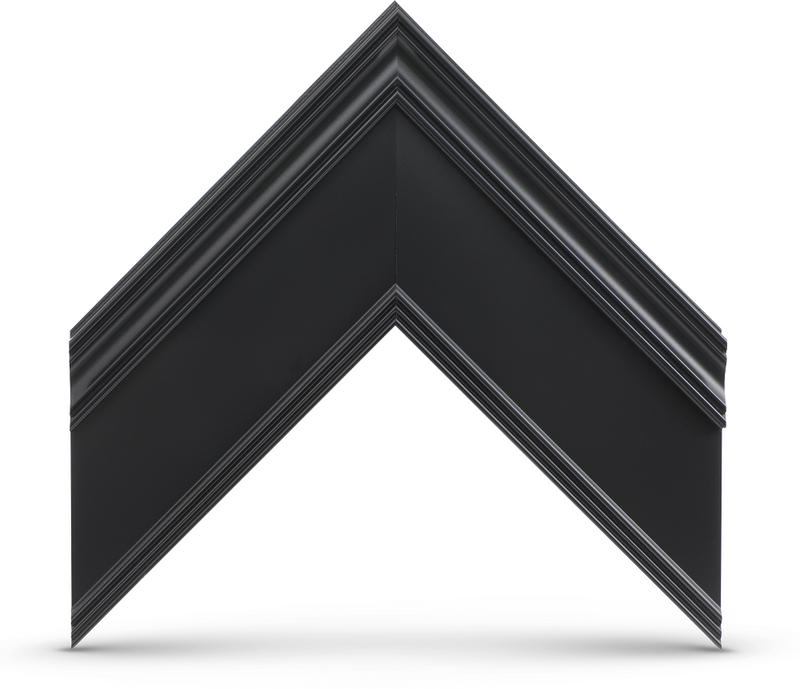 Black Frame for Samsung The Frame TV | Deco TV Frames