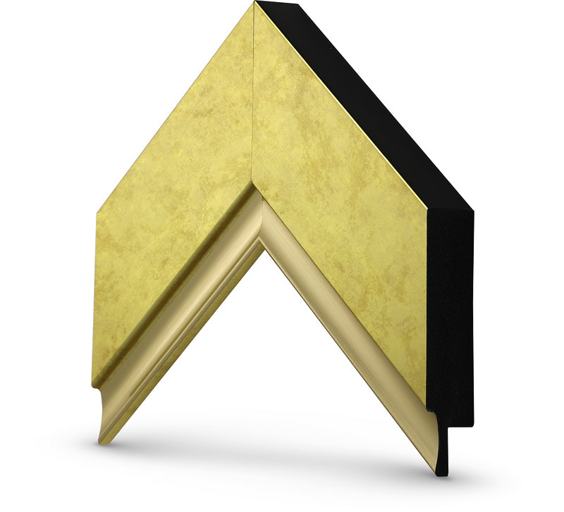 Elegant Gold TV Frame for Modern Home Interiors