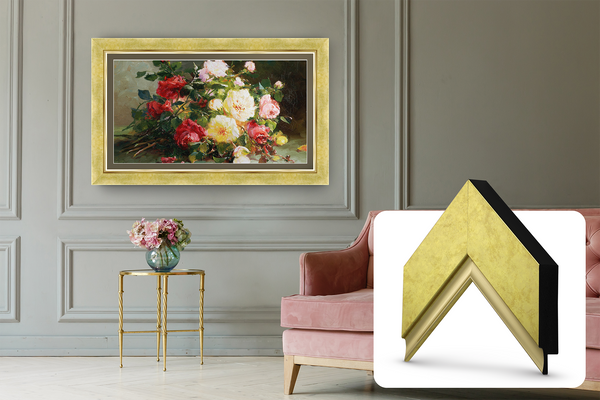 Gold Frame for Samsung The Frame TV