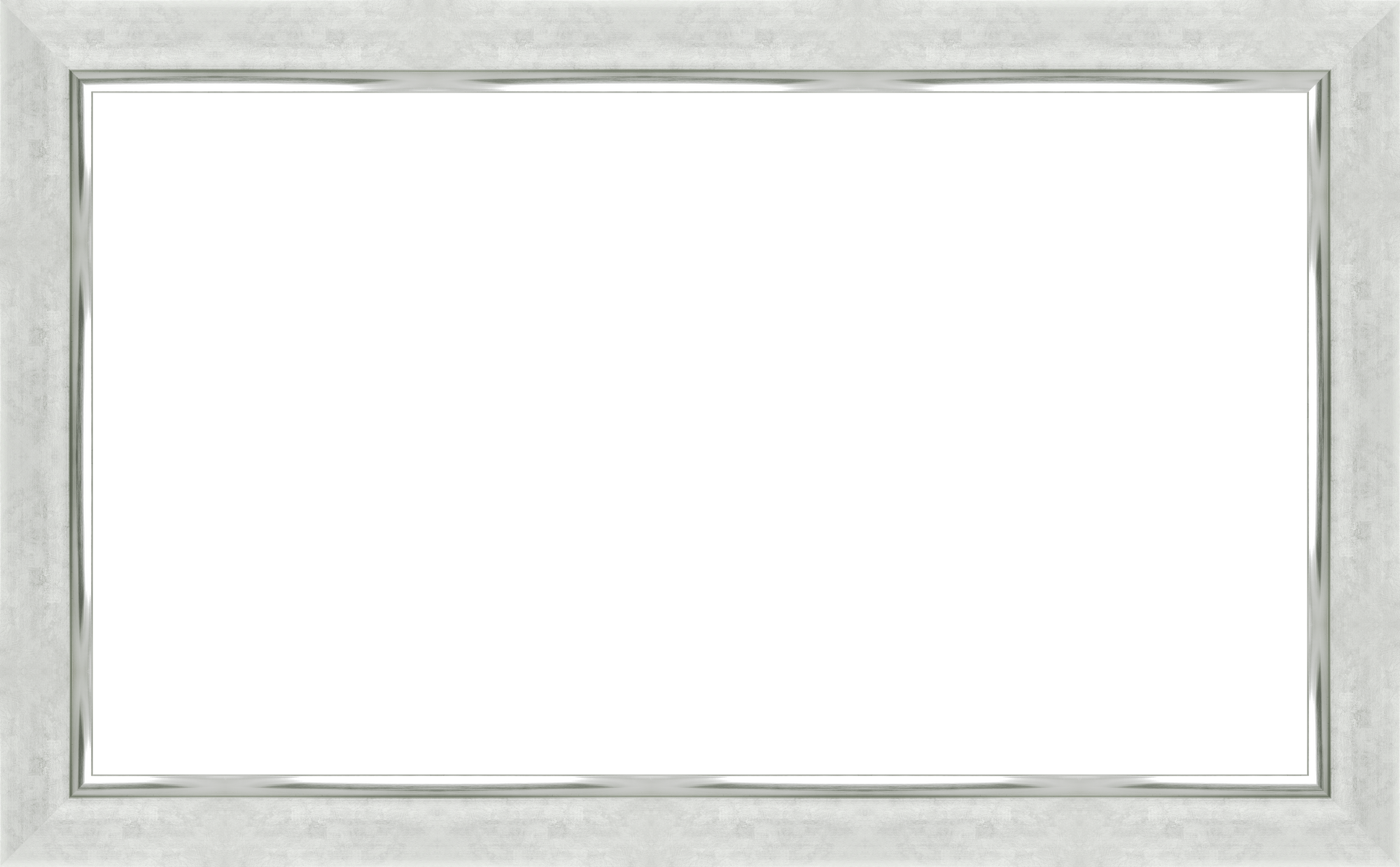 Silver Frame for Samsung The Frame TV | Deco TV Frames