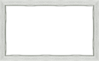 Silver Frame for Samsung The Frame TV | Deco TV Frames
