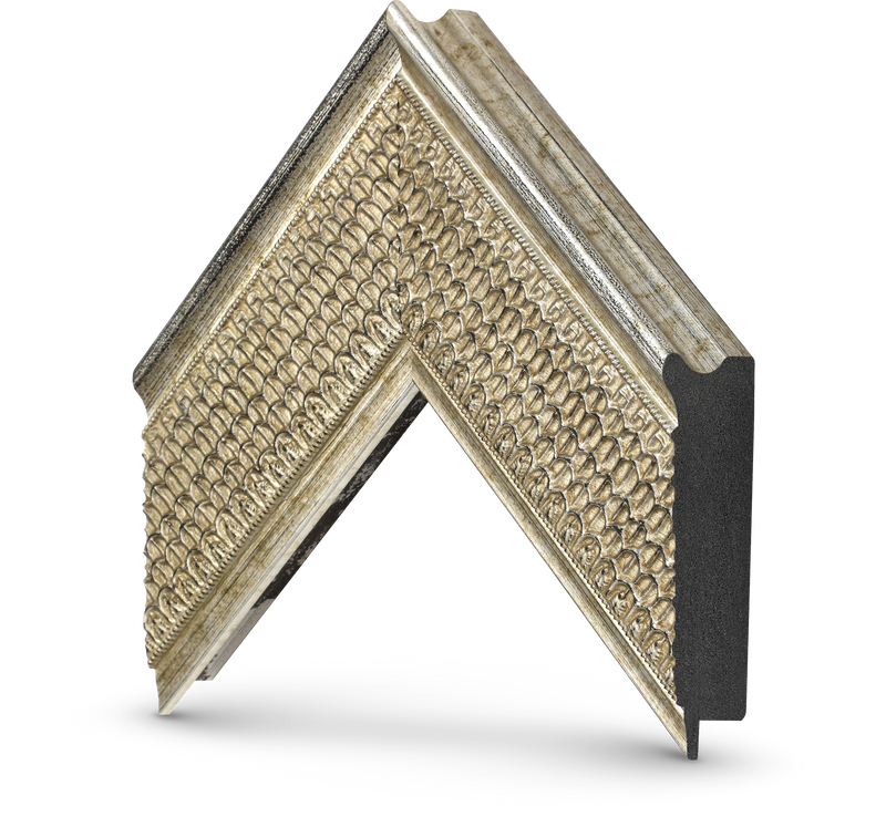 Gatsby Silver Frame for Samsung The Frame TV | Deco TV Frames