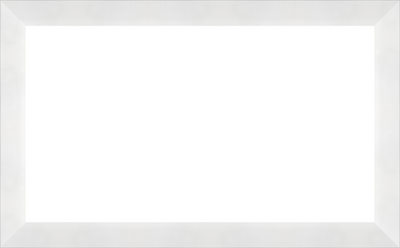 Gloss White Frame for Samsung The Frame TV | Deco TV Frames