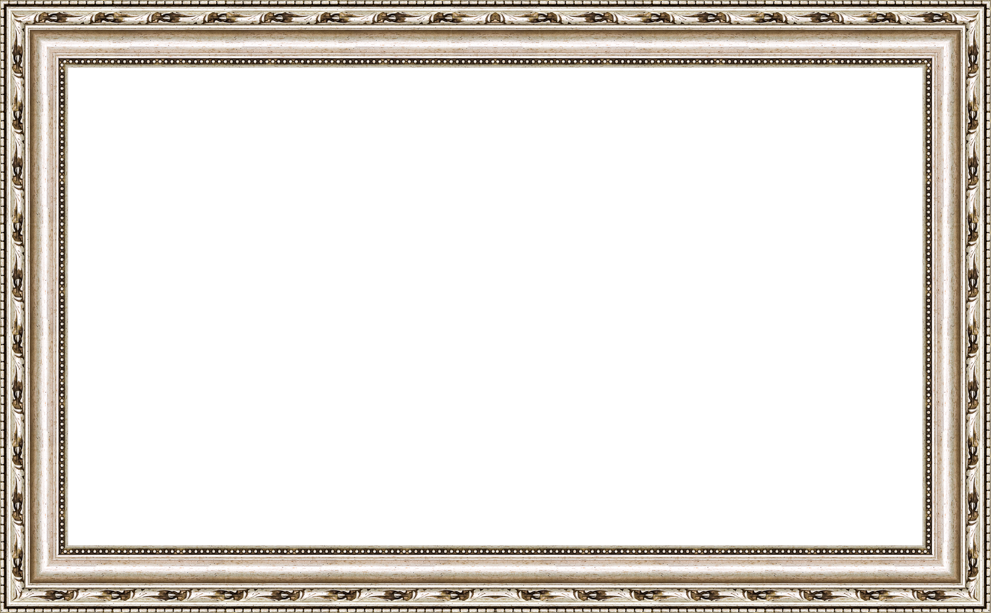 Ornate Silver Frame for Samsung The Frame TV | Deco TV Frames