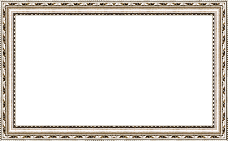 Ornate Silver Frame for Samsung The Frame TV | Deco TV Frames