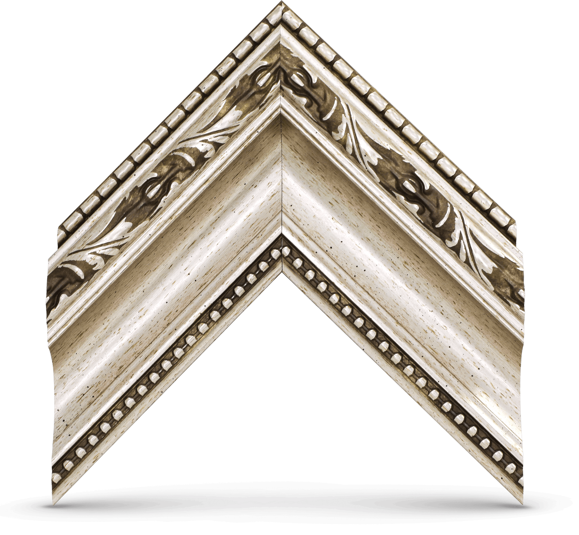 Ornate Silver Frame for Samsung The Frame TV | Deco TV Frames