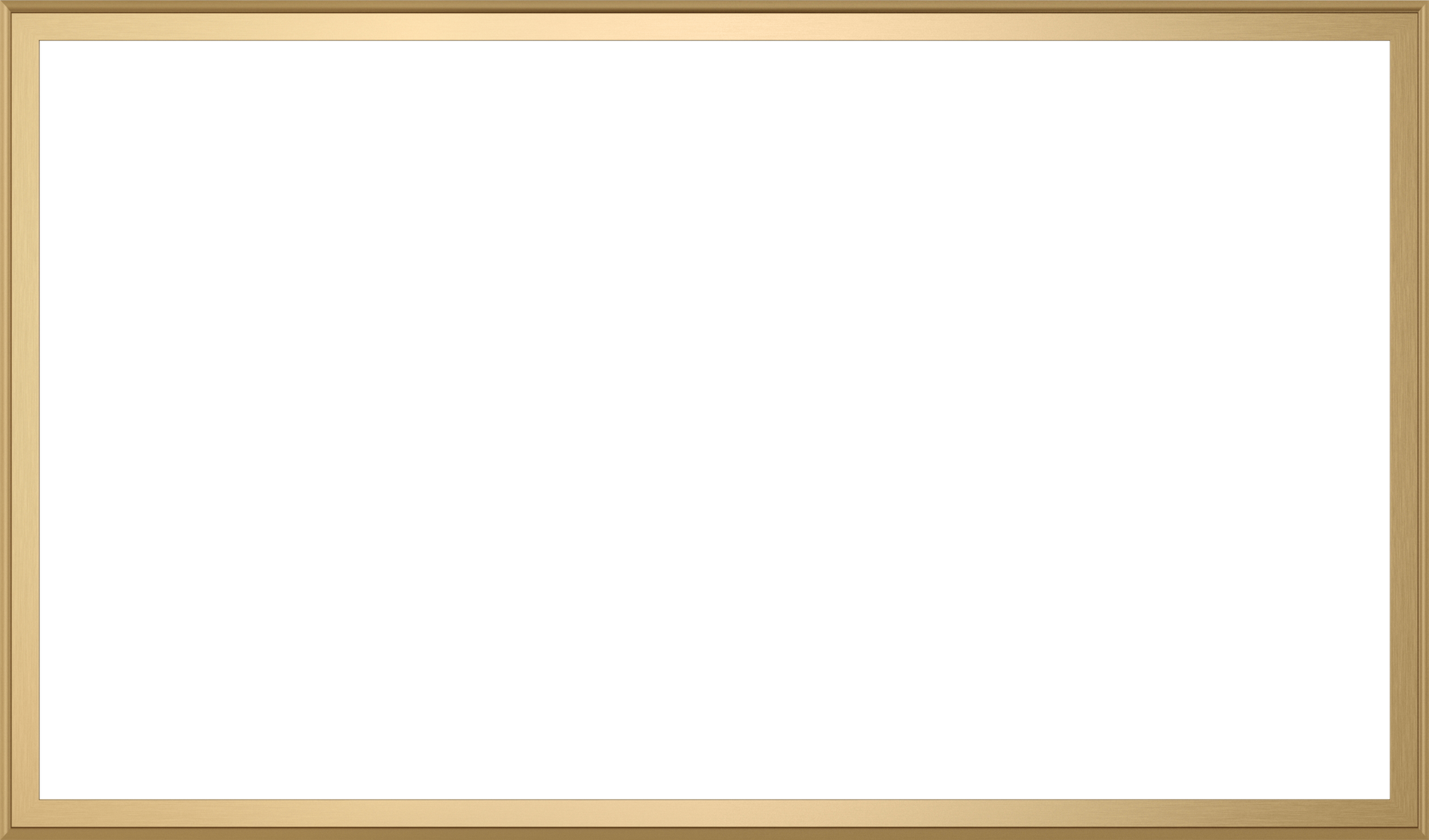 Pale Gold - Alloy Scoop Samsung Frame Bezel