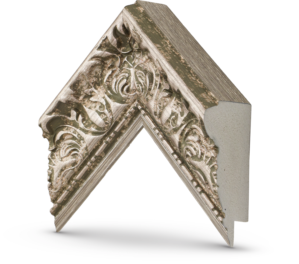 Tuscan Silver Frame for Samsung The Frame TV | Deco TV Trames