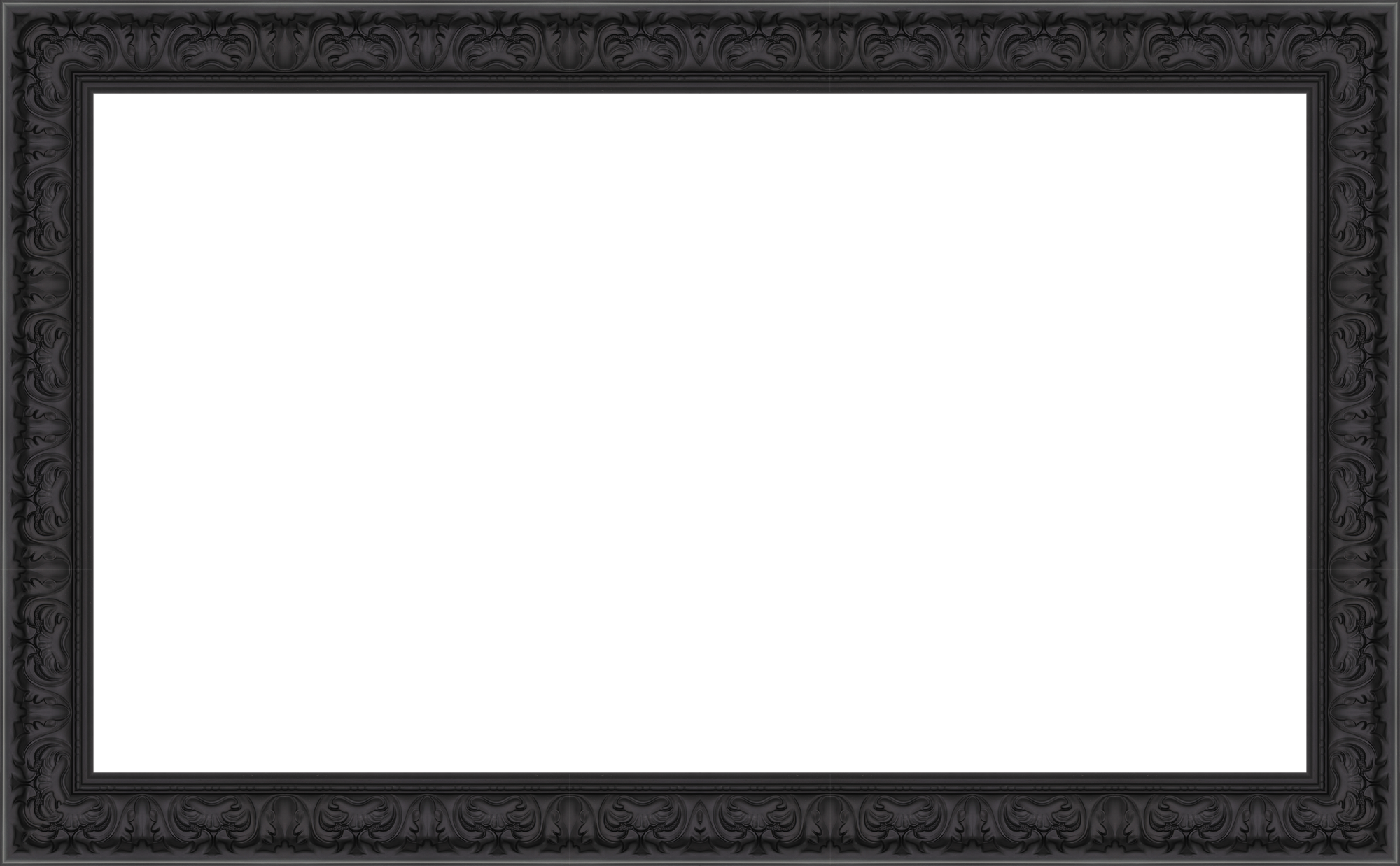 Tuscan Black Frame for Samsung The Frame TV | Deco TV Trames