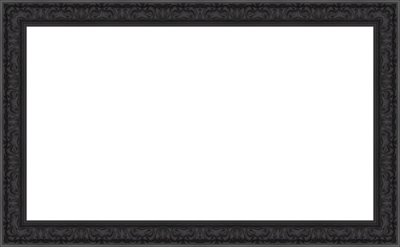 Tuscan Black Frame for Samsung The Frame TV | Deco TV Trames