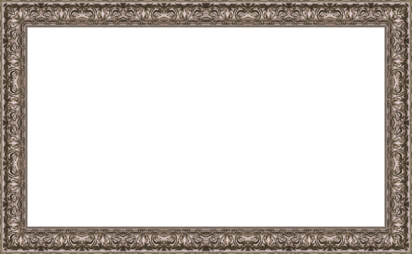 Tuscan Silver Frame for Samsung The Frame TV | Deco TV Trames