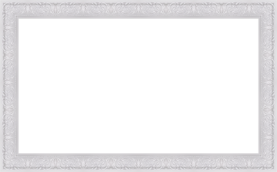 Tuscan White Frame for Samsung The Frame TV | Deco TV Trames