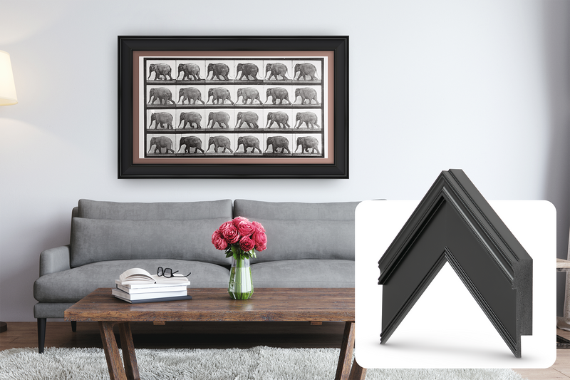 Open Box Black Frame: Sleek and Modern Design