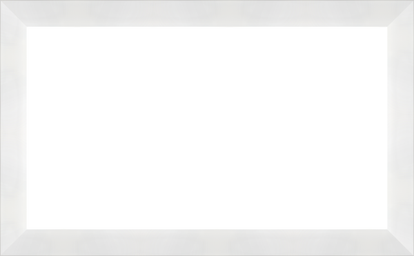 Open Box Gloss White Frame for Samsung The Frame TV | Deco TV Frames