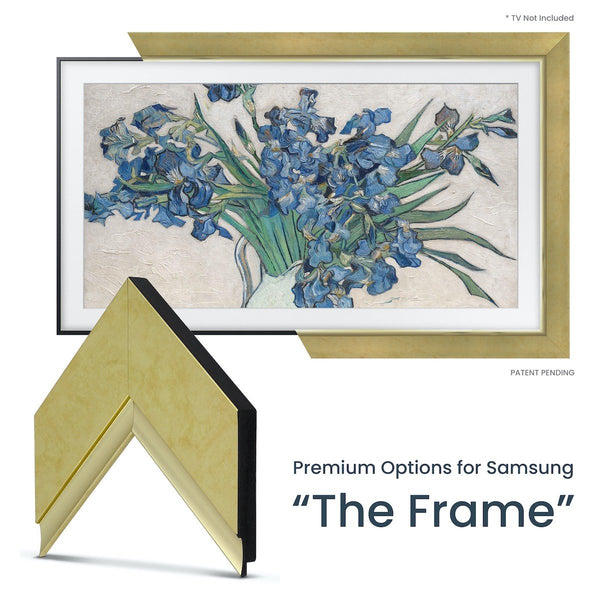 Gold Frame for Samsung The Frame TV