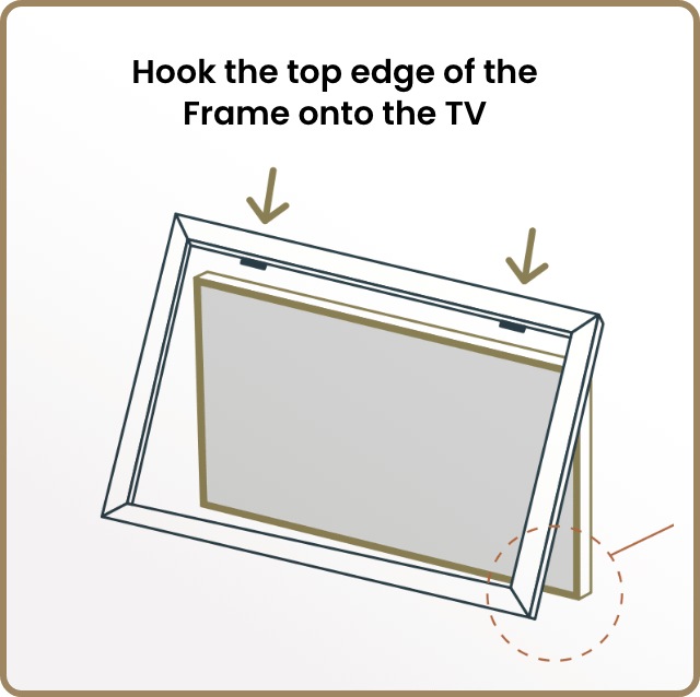 Ornate Gold Frame for Samsung The Frame TV | Deco TV Frames